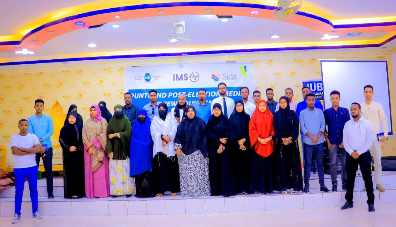#Puntland: MAP holds a Post-Election Media Review Roundtable at the ...
